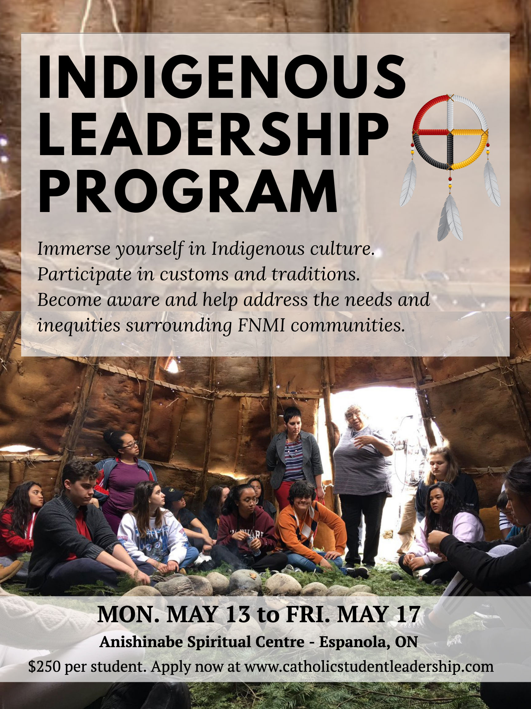 Indigenous Leadership Program 2019 – Register Today – Catholic Student ...